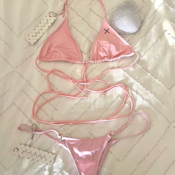 Boutine LA | Swim | Pink Boutine La Bikini Set | Poshmark